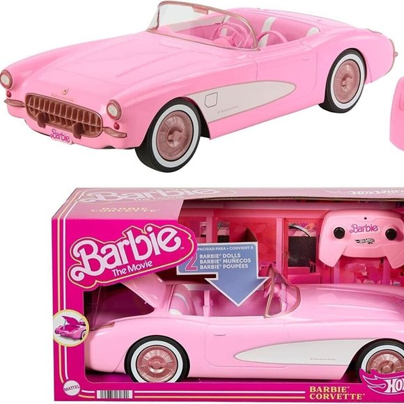 Barbie | Toys | Hot Wheels Rc Barbie Corvette Remote Control Car From ...